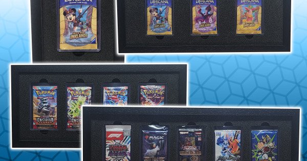 Toploader Frames | Carbon Collectibles