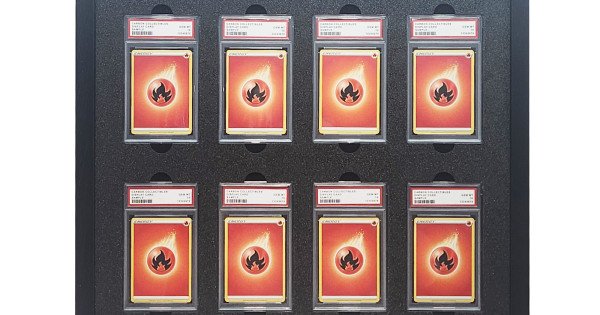 PSA Display Frame 4 wide 2 tall | Carbon Collectibles