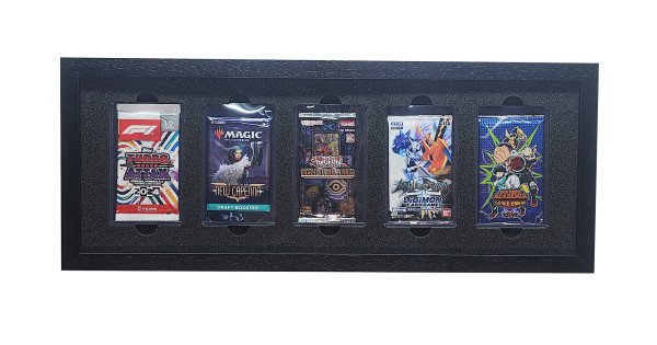 Toploader Display Frame 5 wide 1 tall | Carbon Collectibles