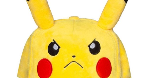 Pokemon - Angry Pikachu Plush Cap